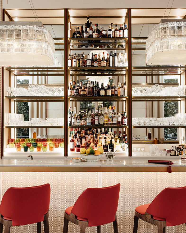 Bar à cocktails et restaurant | Midi-Minuit | Ducasse Baccarat Paris 16ème